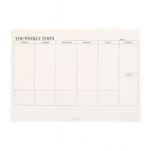 simhoa 2xPaper Monthly Calendar Pad Tear-Off Pad Planner Collections ...