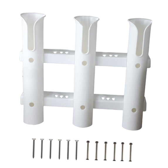 simhoa 3 Tube Fishing Rod Holder Bracket Equipment Support Gift for ...