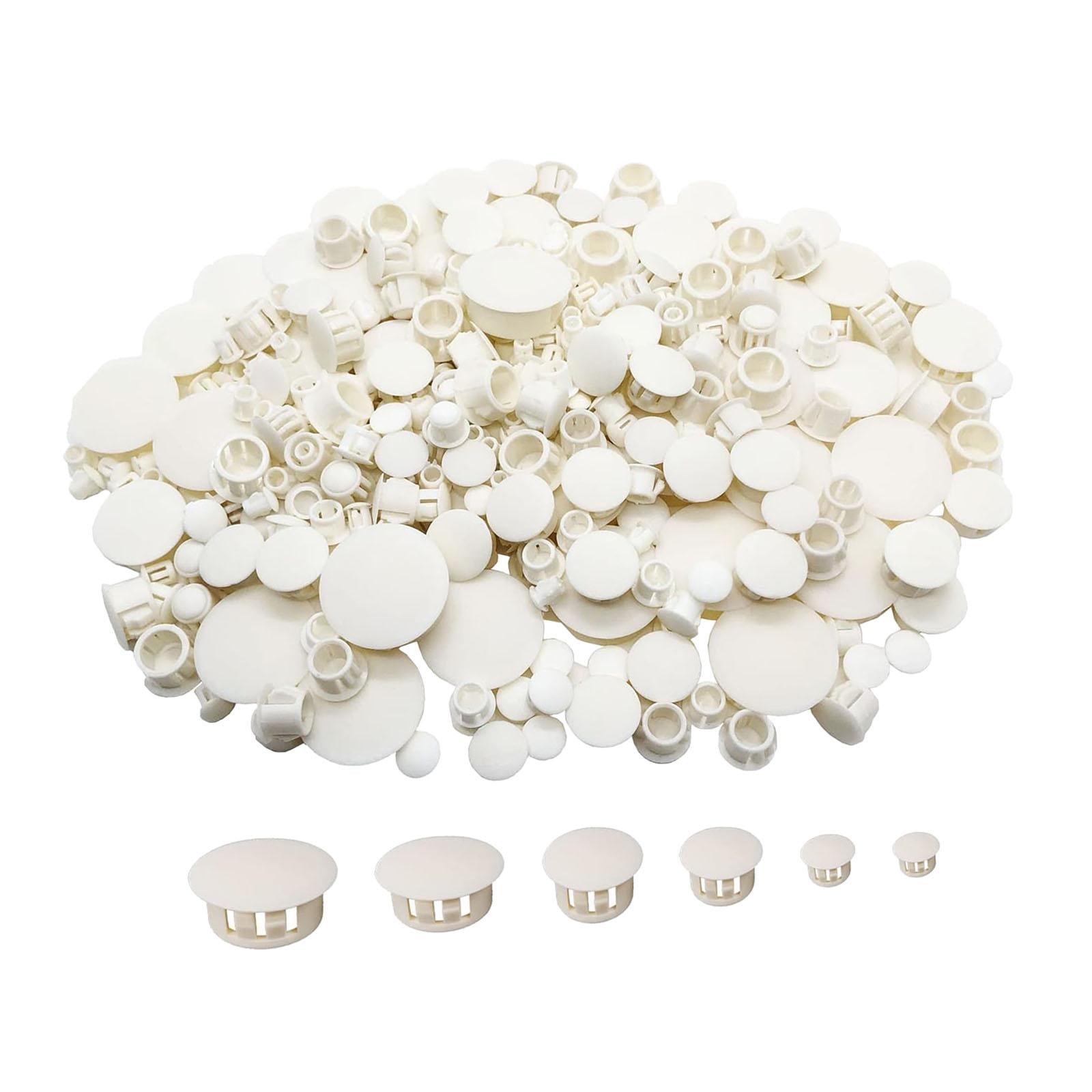 simhoa 300 Pieces Hole Inserts Lightweight Flush Type Screw Covers ...