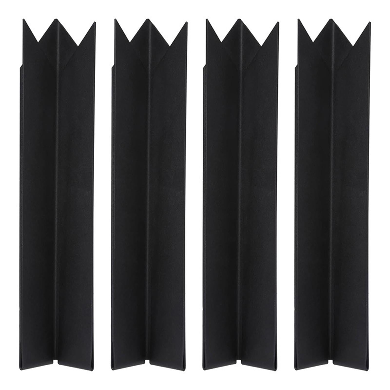 simhoa 4Pcs Connector Clips Metal Stakes 10.2" Height Heavy Duty Black ...
