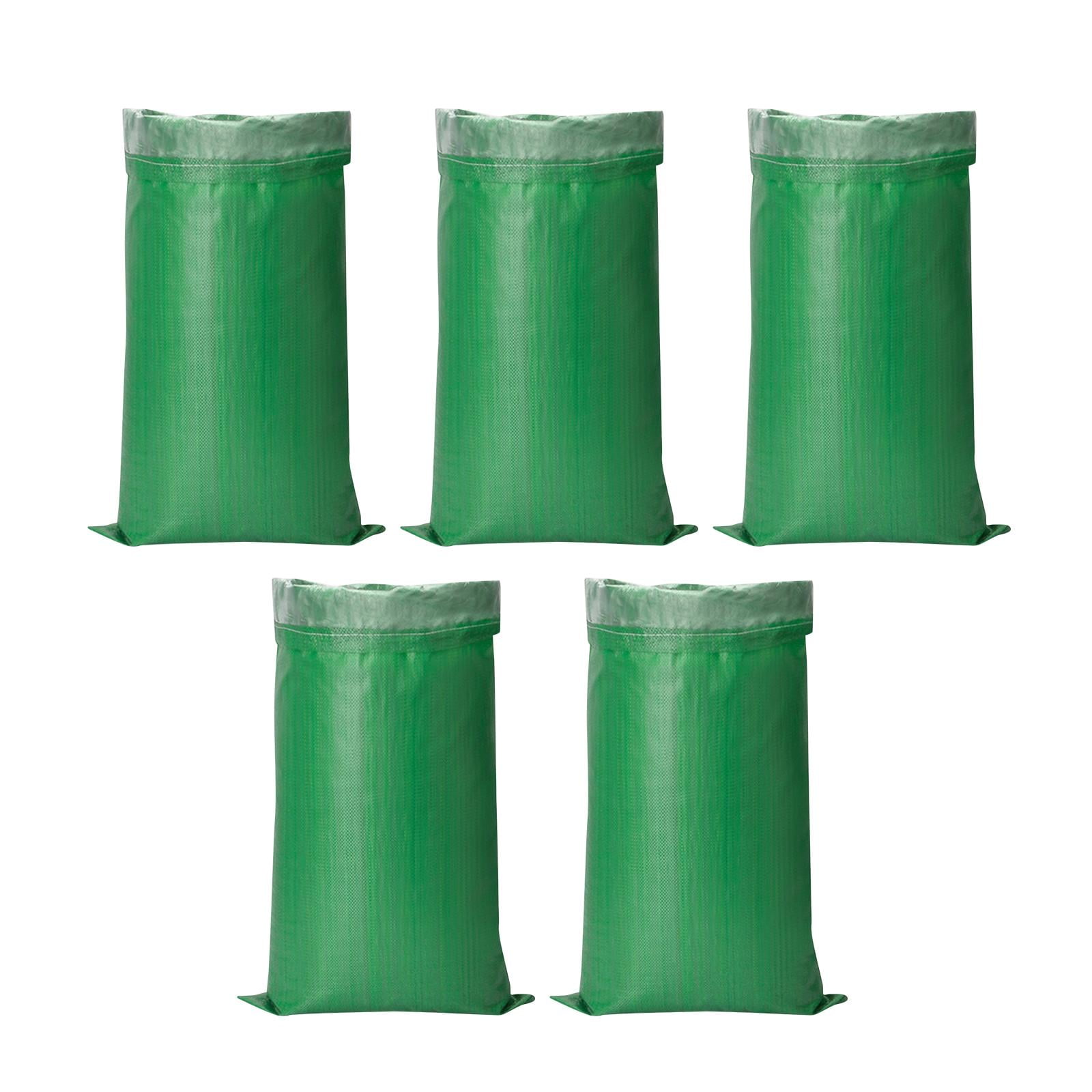 simhoa 5 Pieces Lawn Garden Bags,Leaf Container,Waterproof Coated Sacks ...