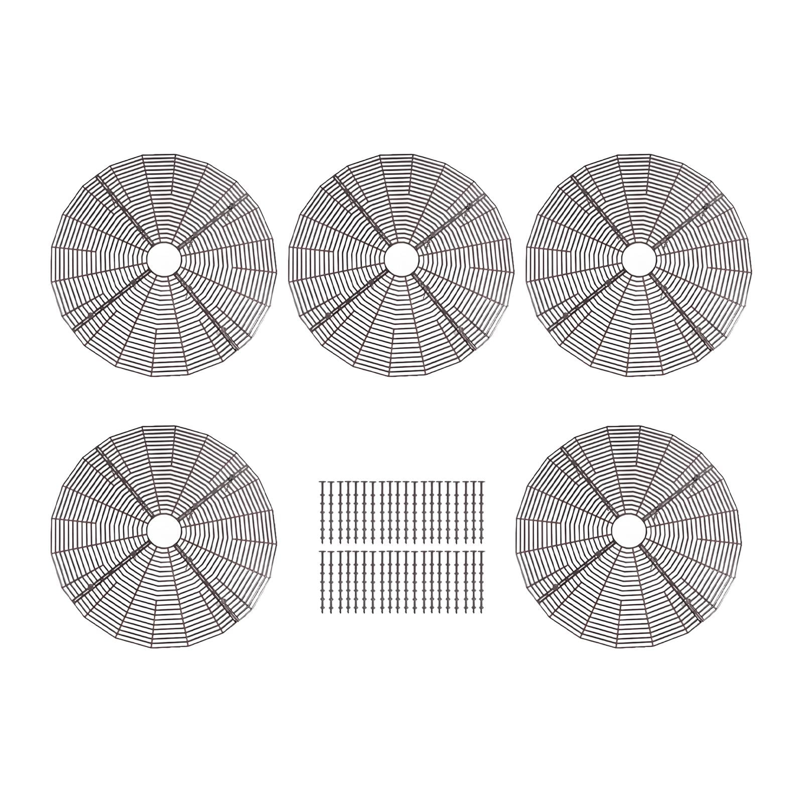 simhoa 5 Pieces Plant Pot Grid Cover Keep Cats Dogs Out of Potted ...