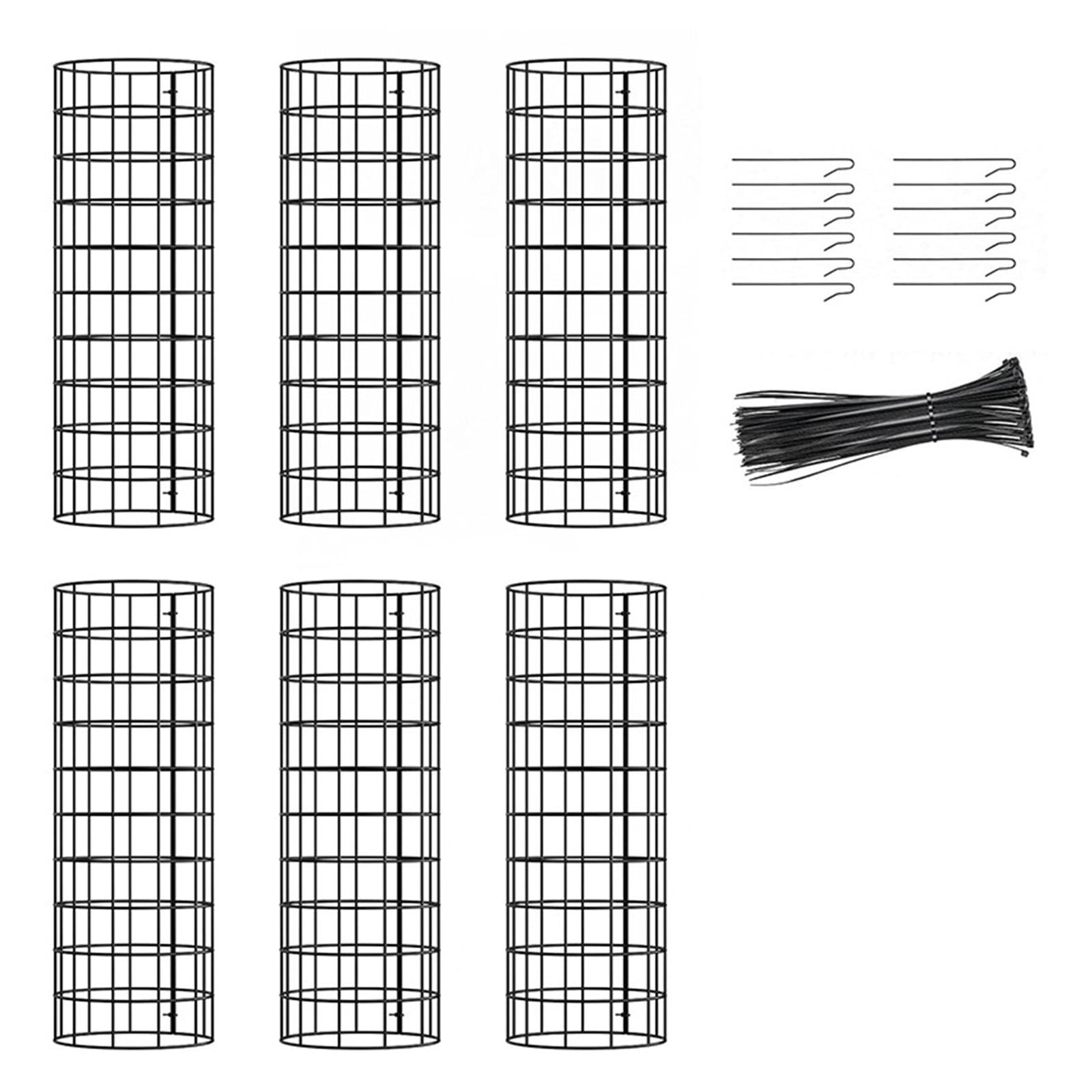 simhoa 6 Pieces Tree Trunk Protector from Deer Damaged Protector ...