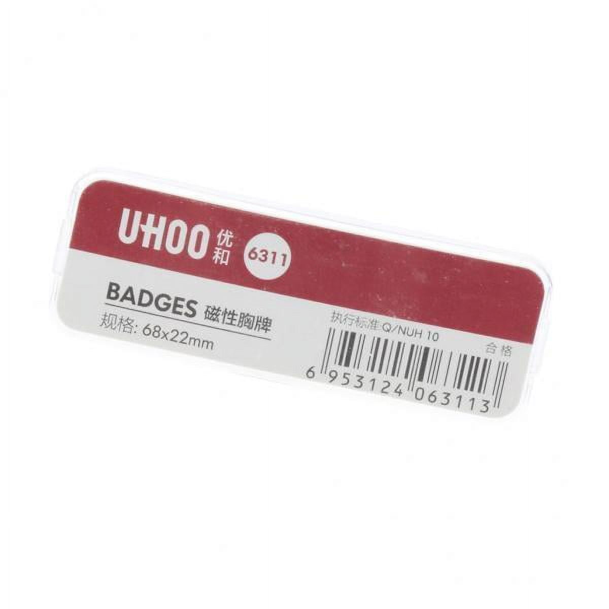 simhoa 6xName Badges, Employee Personized Name Tags, Employee ID Badges ...