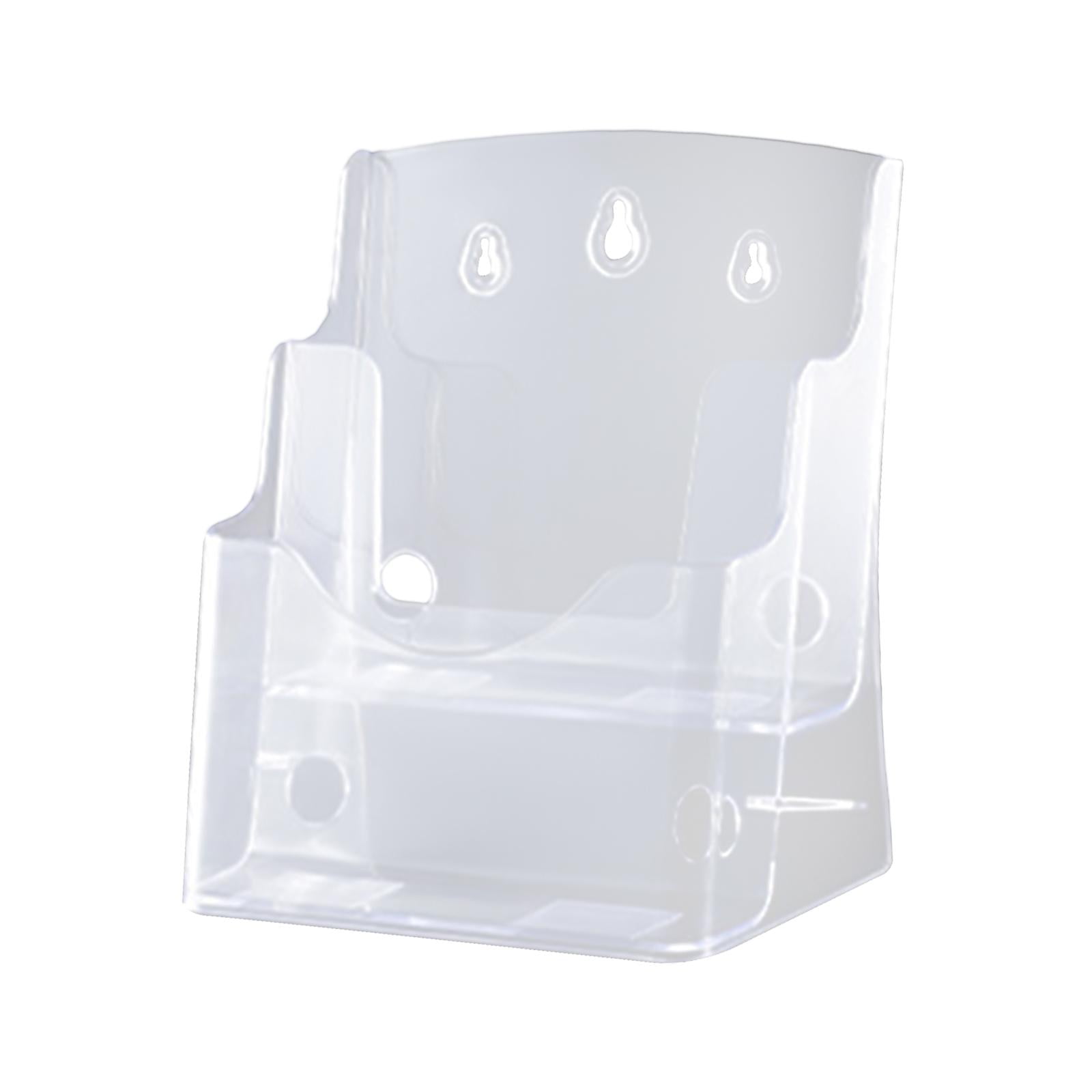 simhoa Acrylic Brochure Holder Display Stand Desk or Wall Mount Table ...