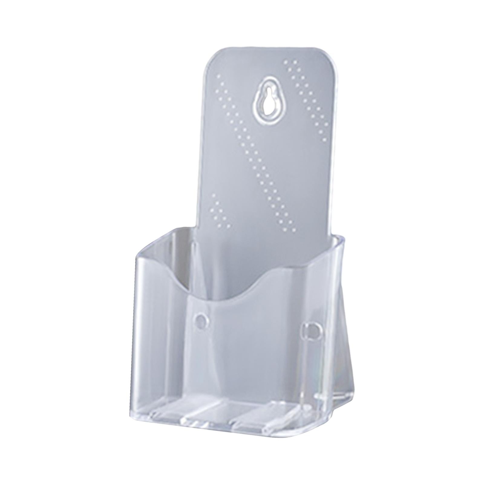 simhoa Acrylic Brochure Holder Display Stand Desk or Wall Mount Table ...