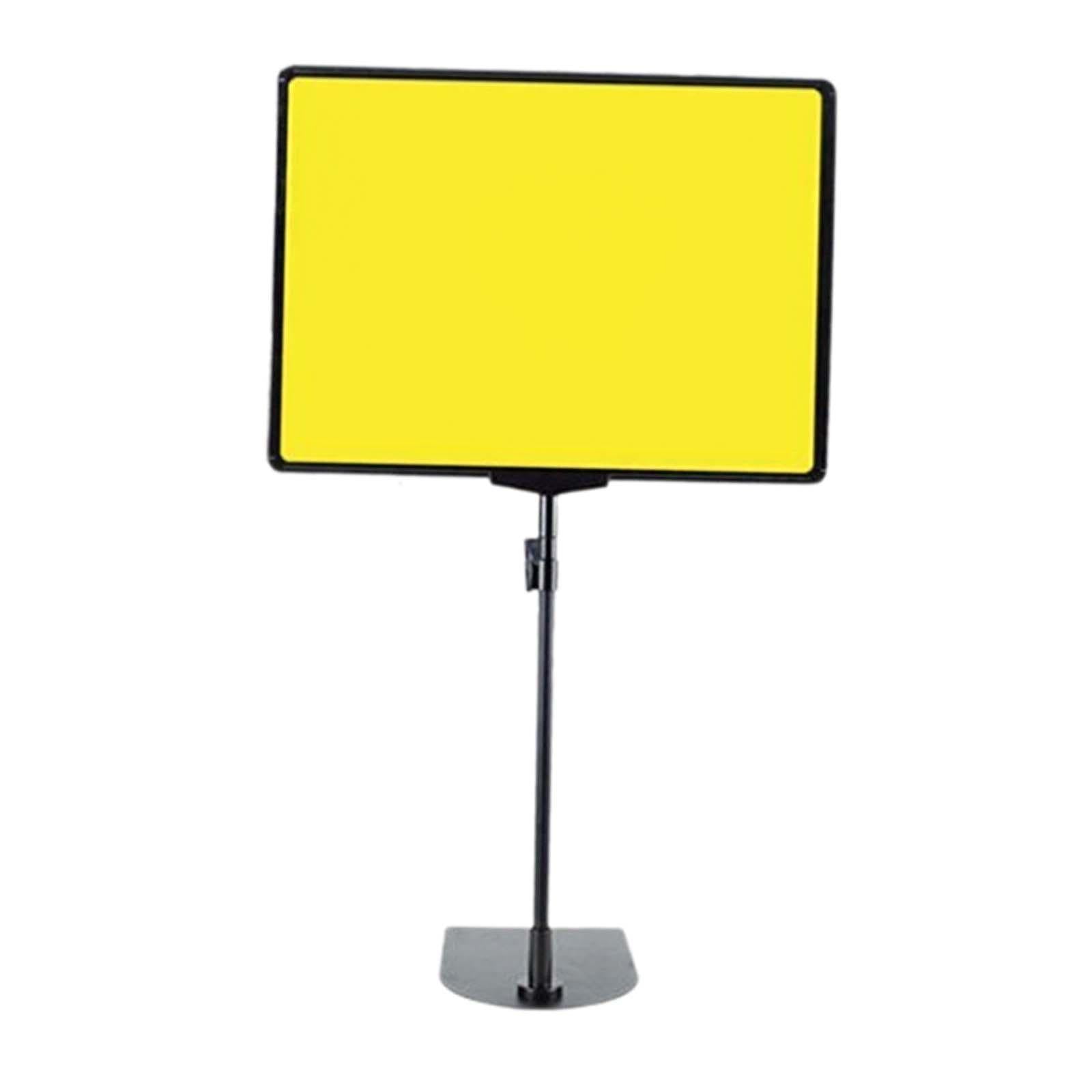 simhoa Adjustable Sign Holder Floor Standing Display *price Tag Holder ...