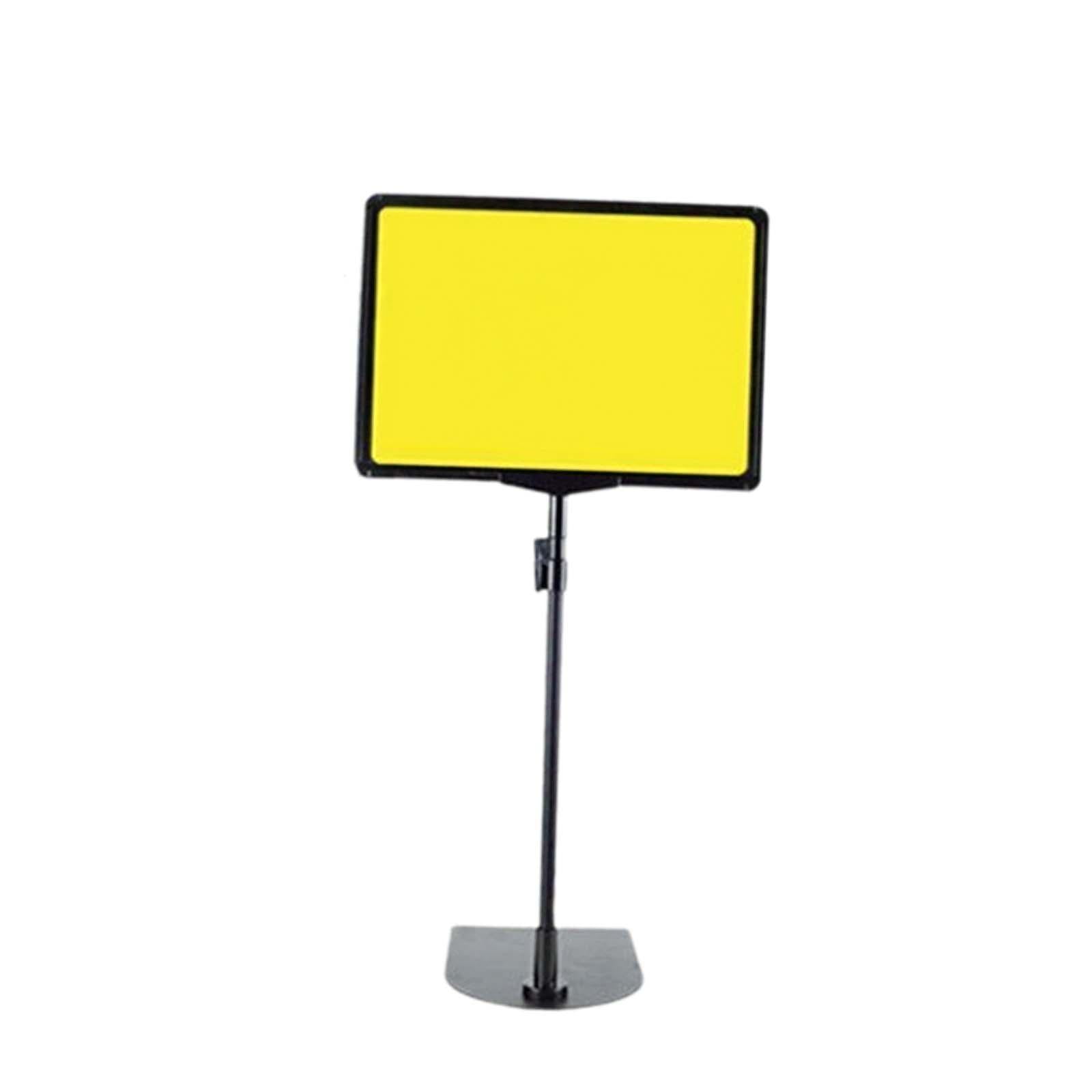simhoa Adjustable Sign Holder Floor Standing Display *price Tag Holder ...