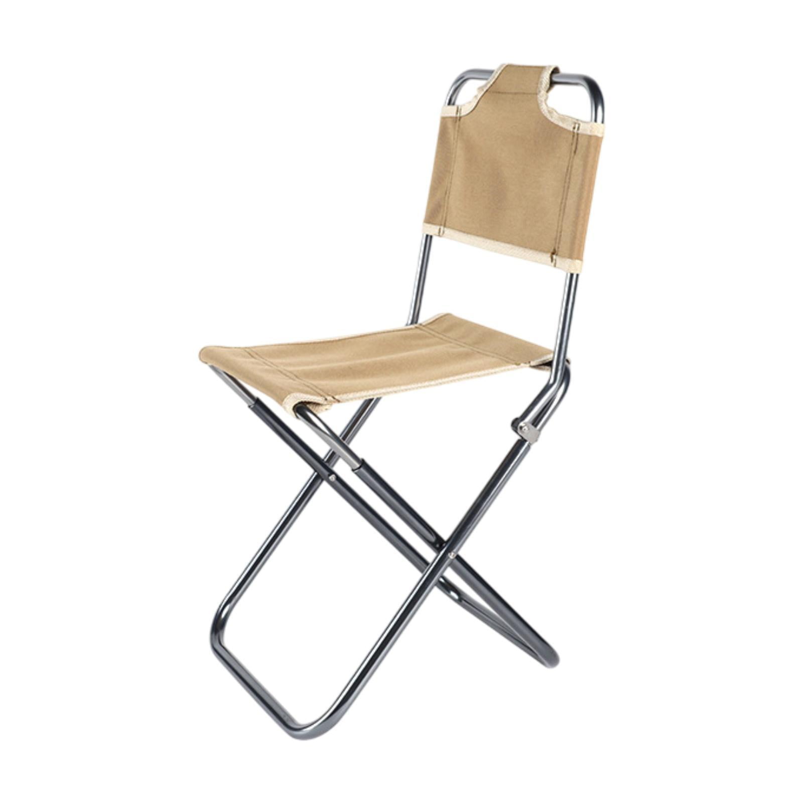 simhoa Aluminum Alloy Mini Folding Chair Camp Chair Easy to Carry ...