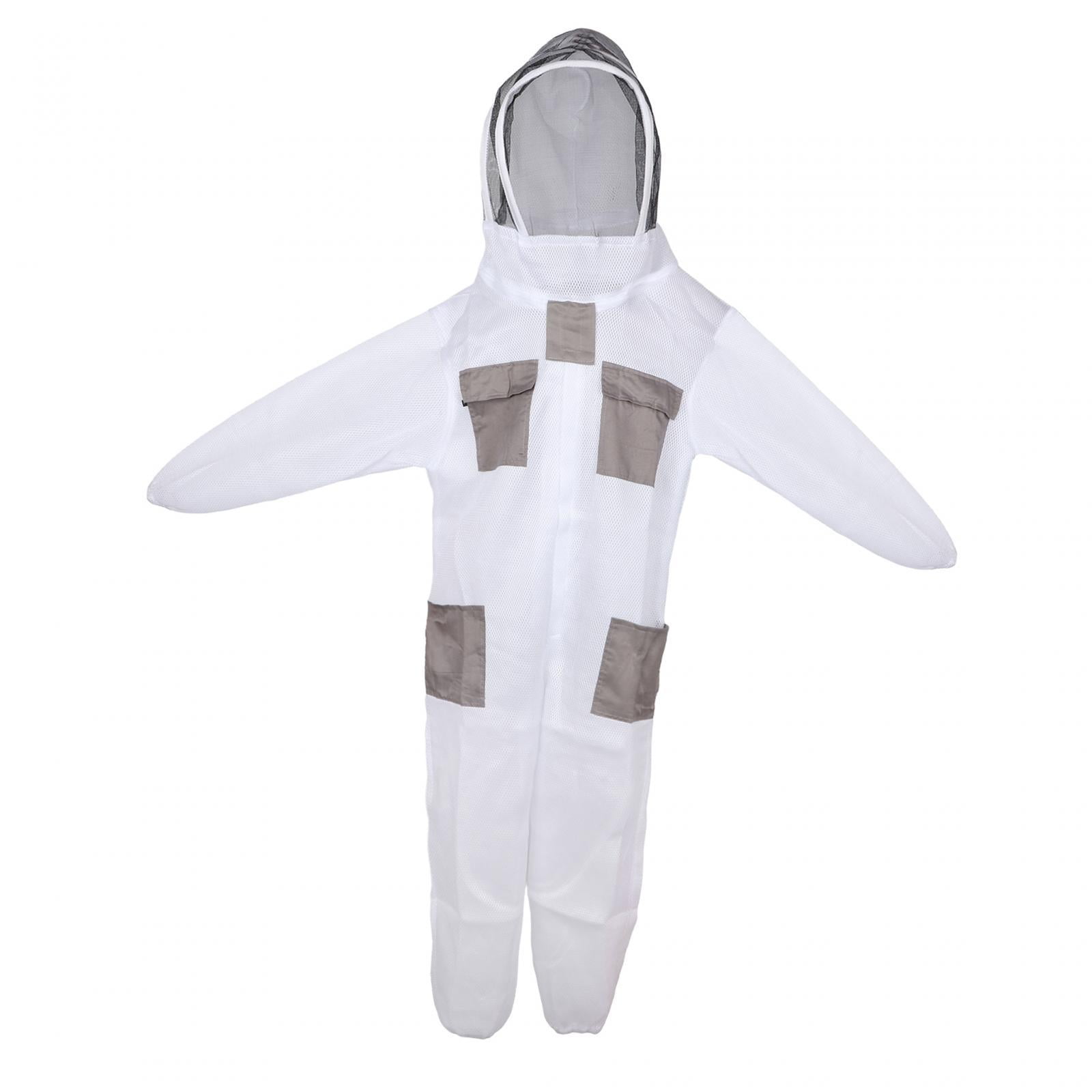 simhoa Beekeeper Ventilated Beekeeper Suit,White Protective Clothes ...