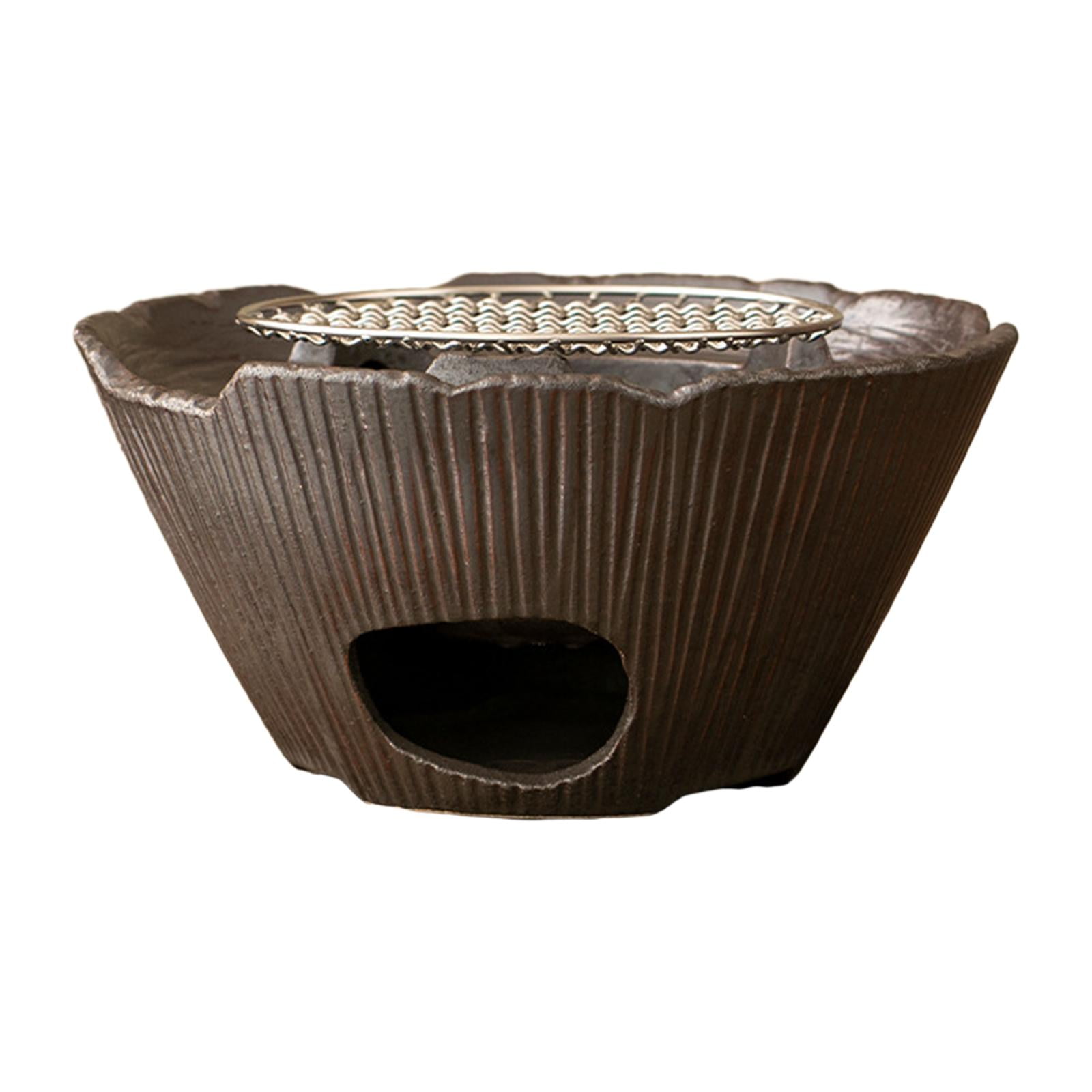 simhoa Burning Camping , Portable Grill with Wire Mesh Burner Ceramic ...