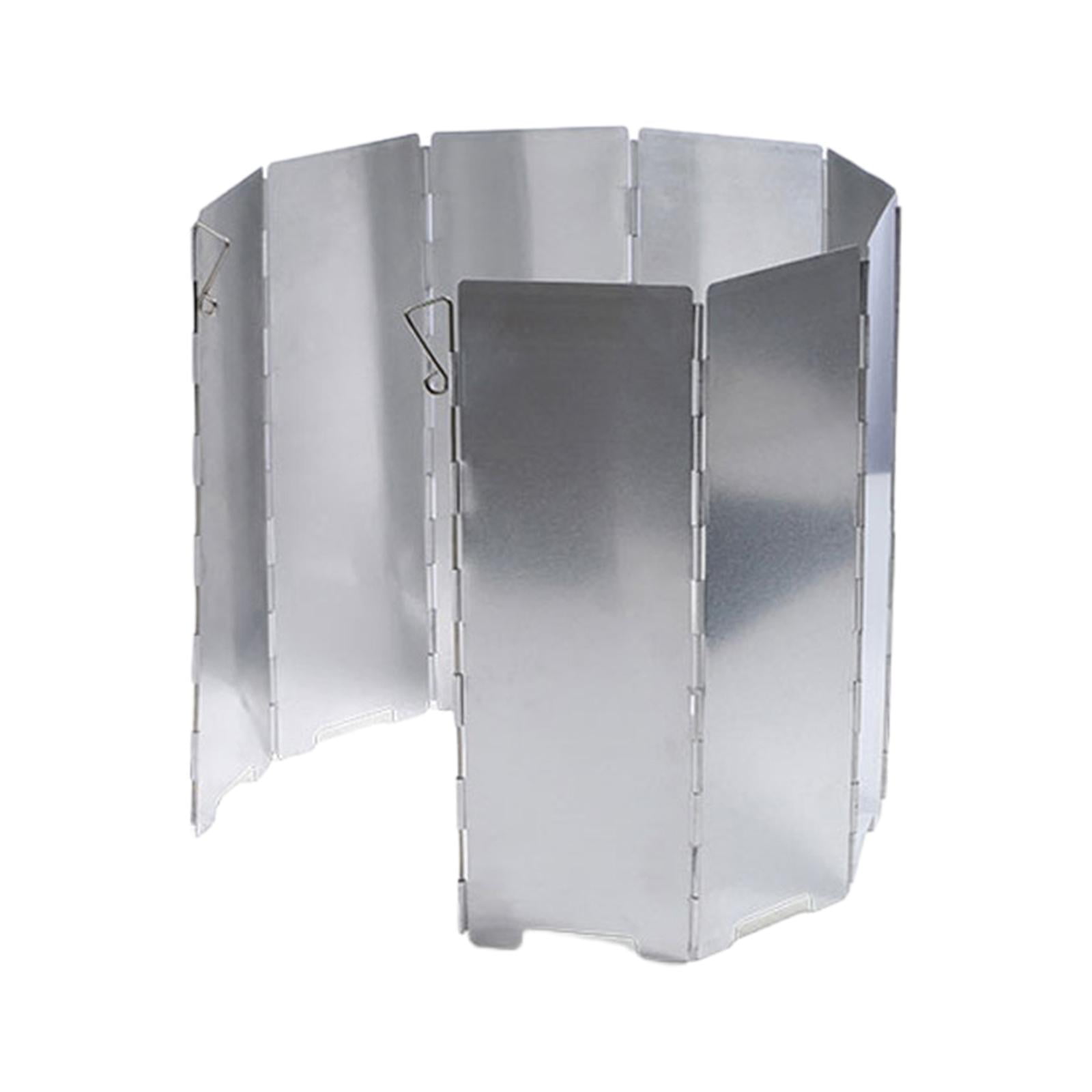 simhoa Camp Furnace Windscreen Wind Protector Folding Thickened 8 Plate ...