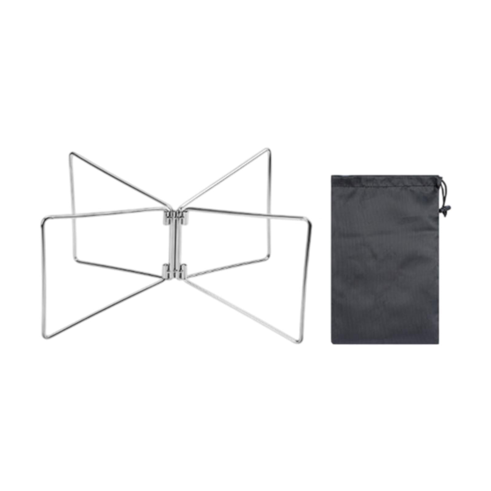 simhoa Camping Foldable Stand Ice Box Holder Sturdy for Barbecues with ...