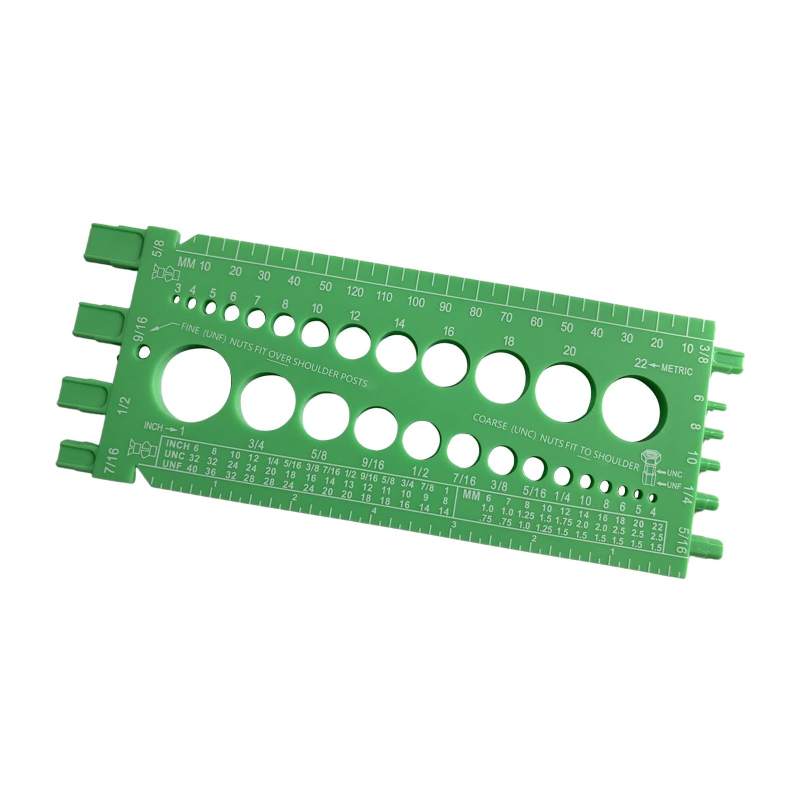 simhoa Drill Bit Gauge Screws Measuring Tool Bolt Gauges Check ...