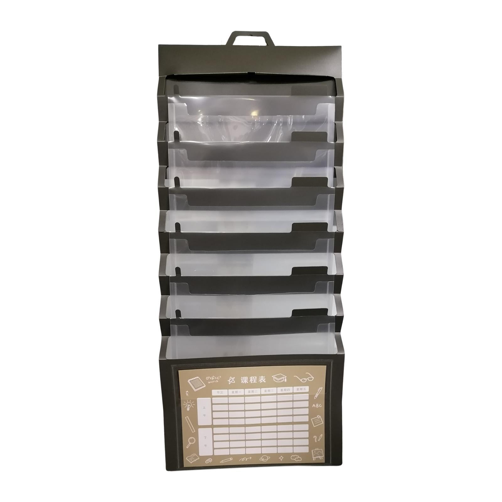 simhoa Expanding Wall File Organizer,Multi Layer Storage,Foldable ...