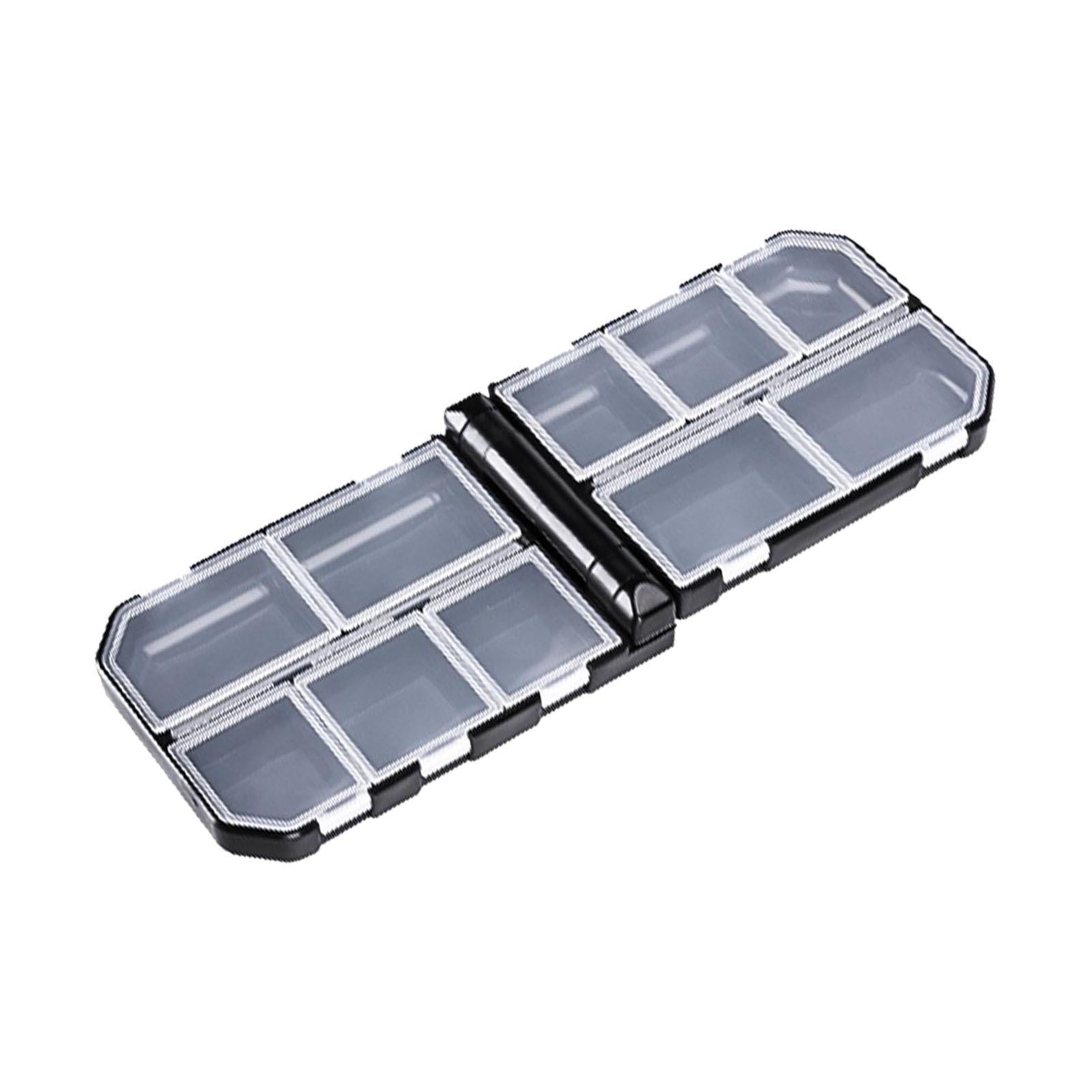 simhoa Fishing Tackle Box Fishing Box Containers Case Organizer ...