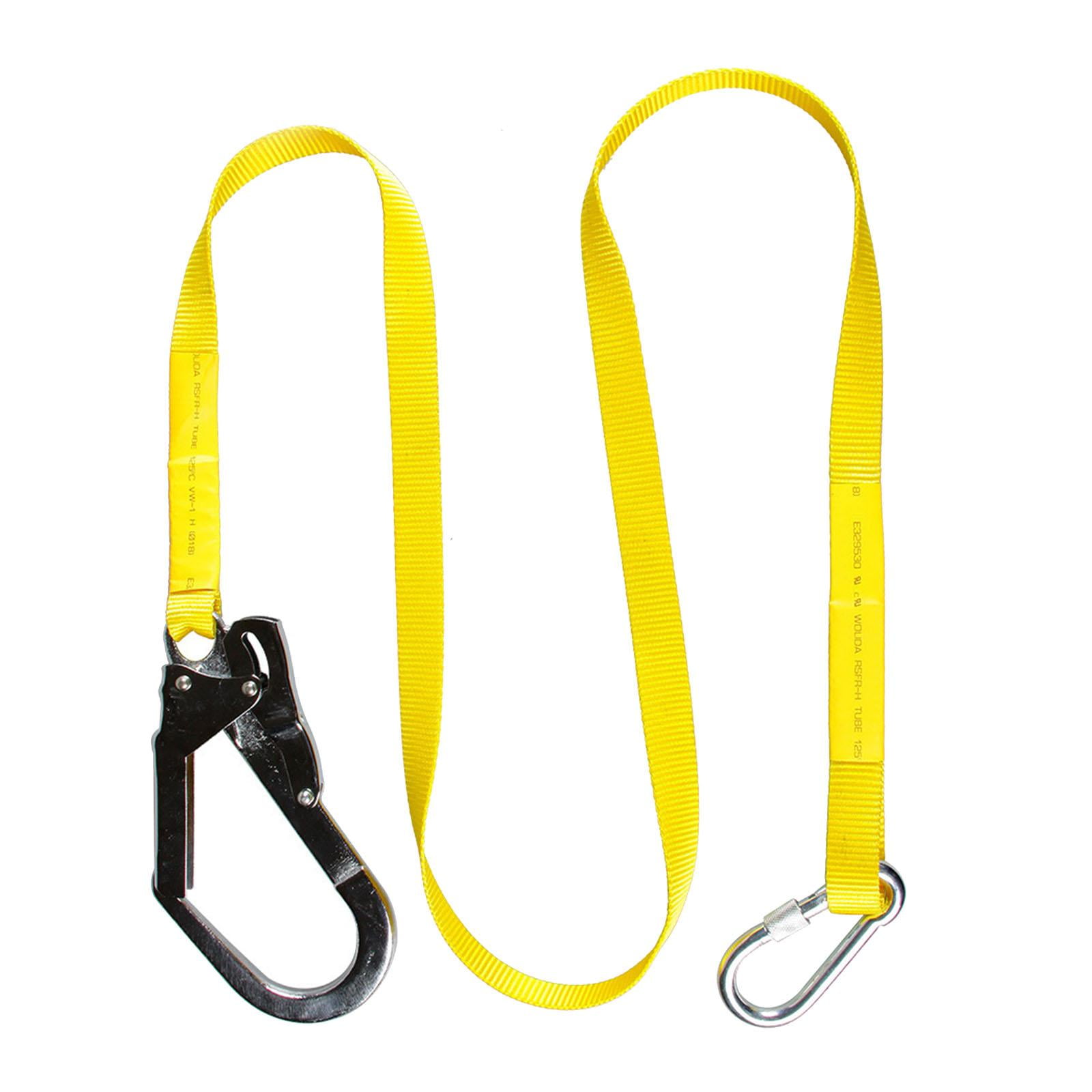 simhoa Flat Polyester Strap for Fall Protection Harness Lanyard for ...