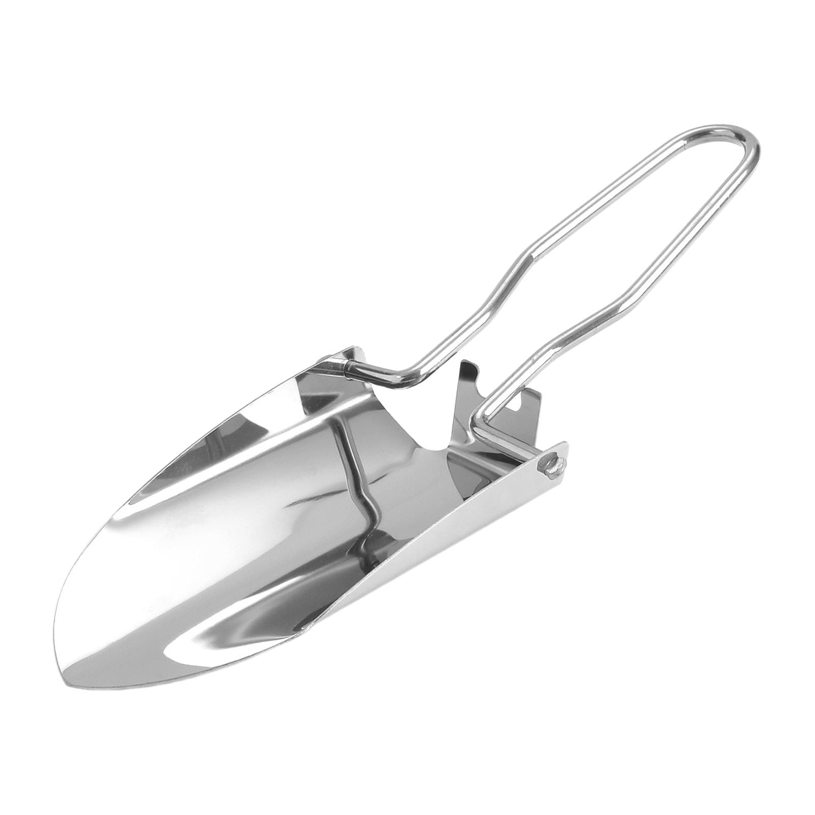 simhoa Folding Gardening Trowel, Small Hand Spade Home Camping Spade ...