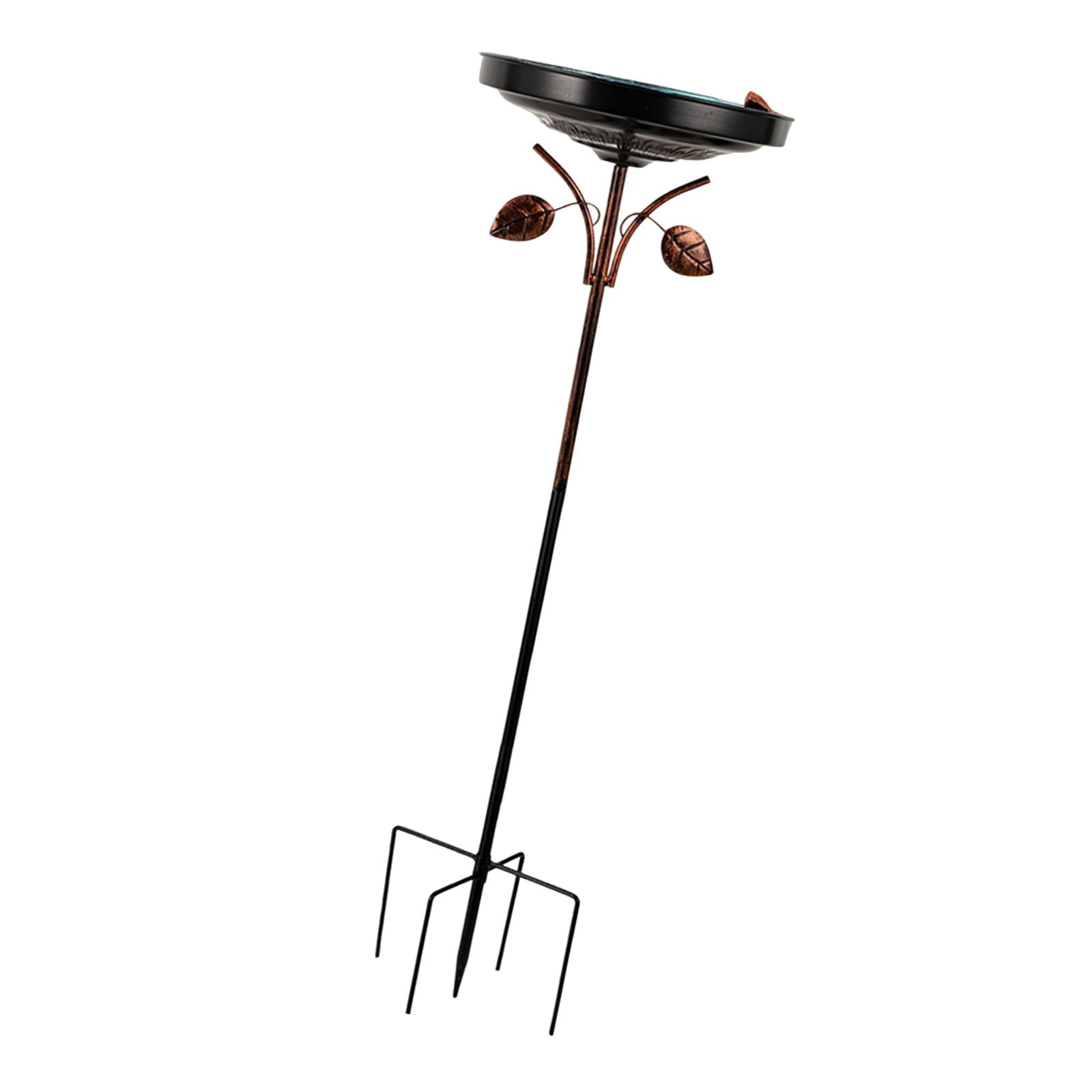 simhoa Garden Bird Bath Bird Feeder Easy to Assemble Multipurpose Stand ...
