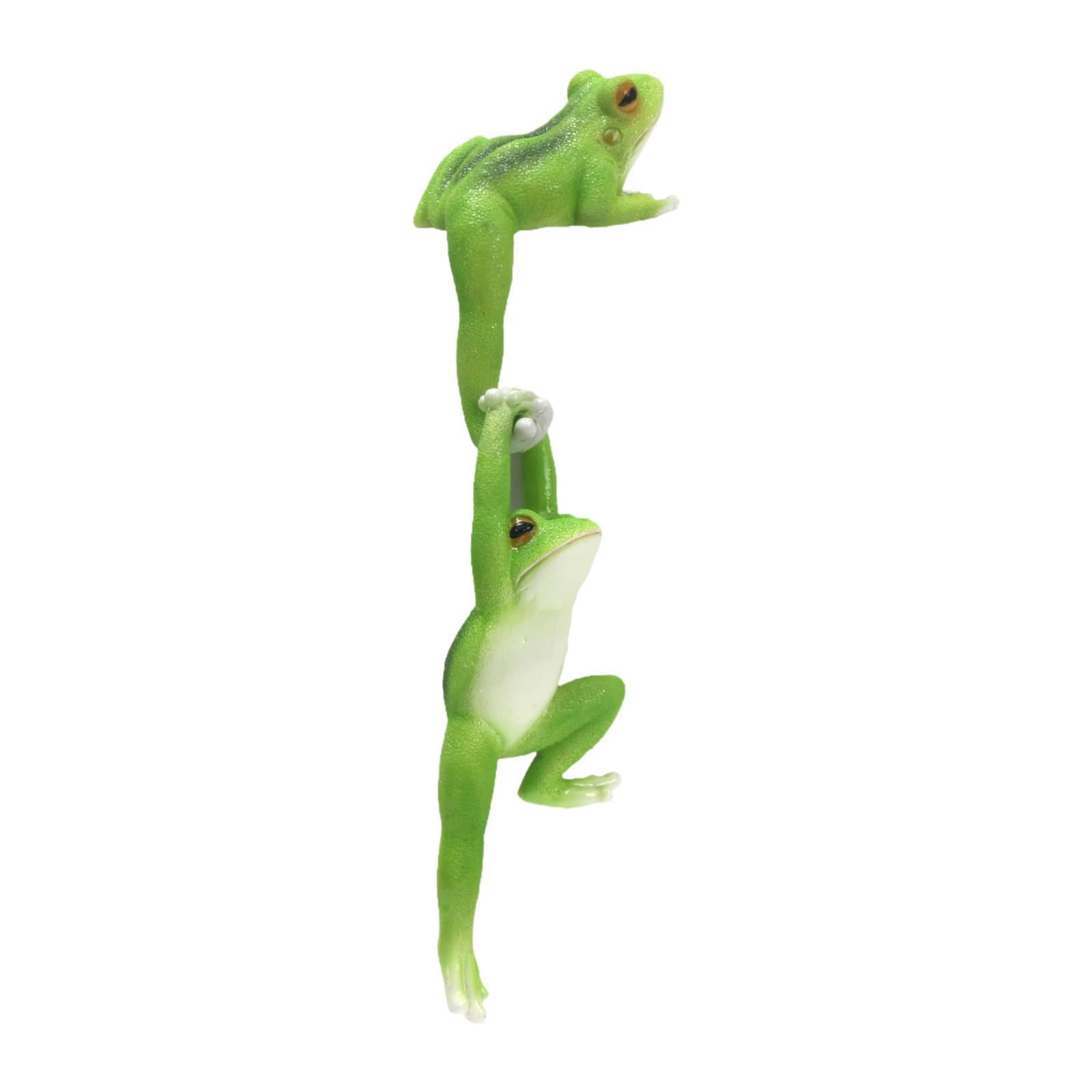 simhoa Garden Frog Statue Planter Pot Hanger Indoor Home Hanging Animal ...