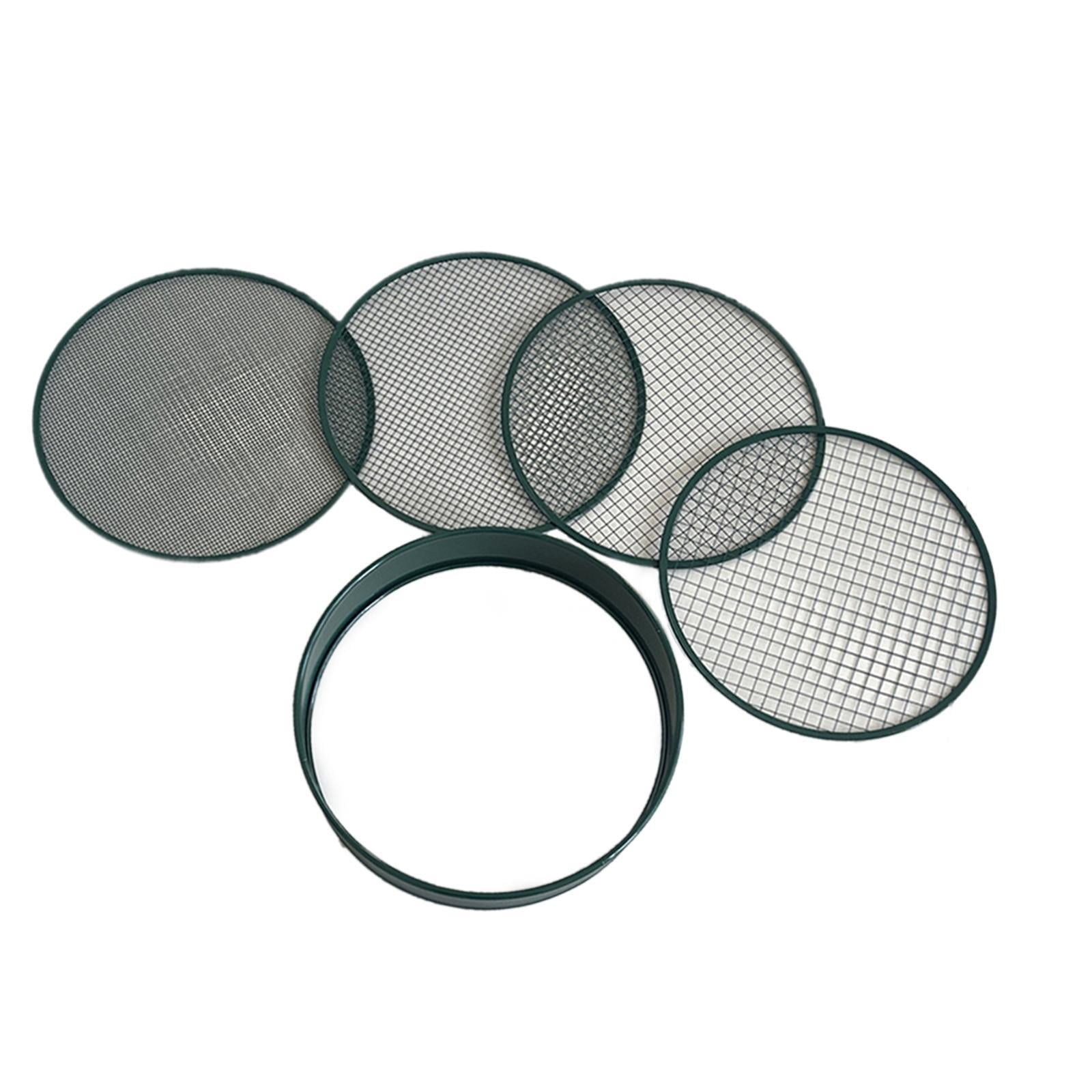 simhoa Garden Riddle Sieve with Interchangeable Mesh Sizes Sturdy 12 ...