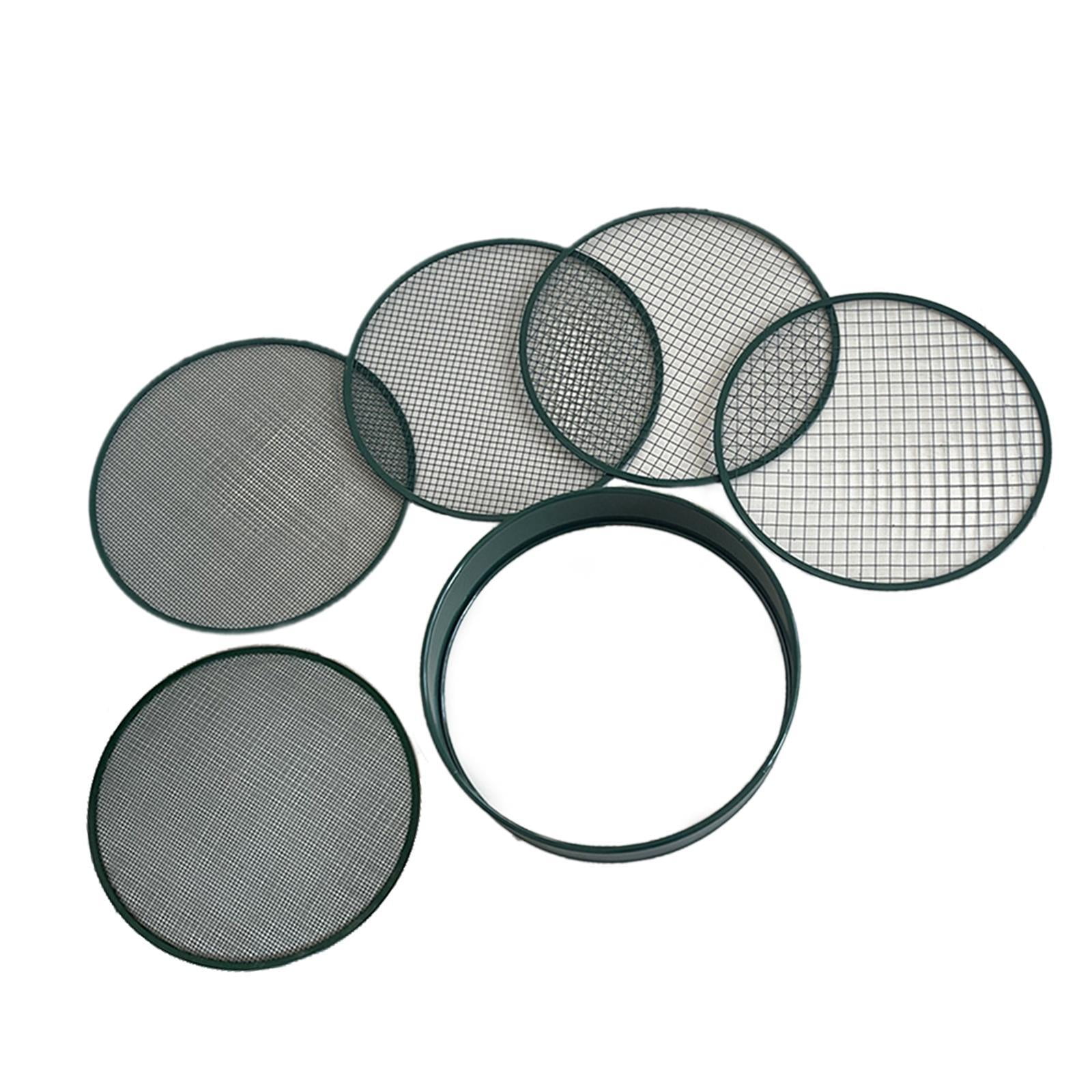 simhoa Garden Riddle Sieve with Interchangeable Mesh Sizes Sturdy 12 ...