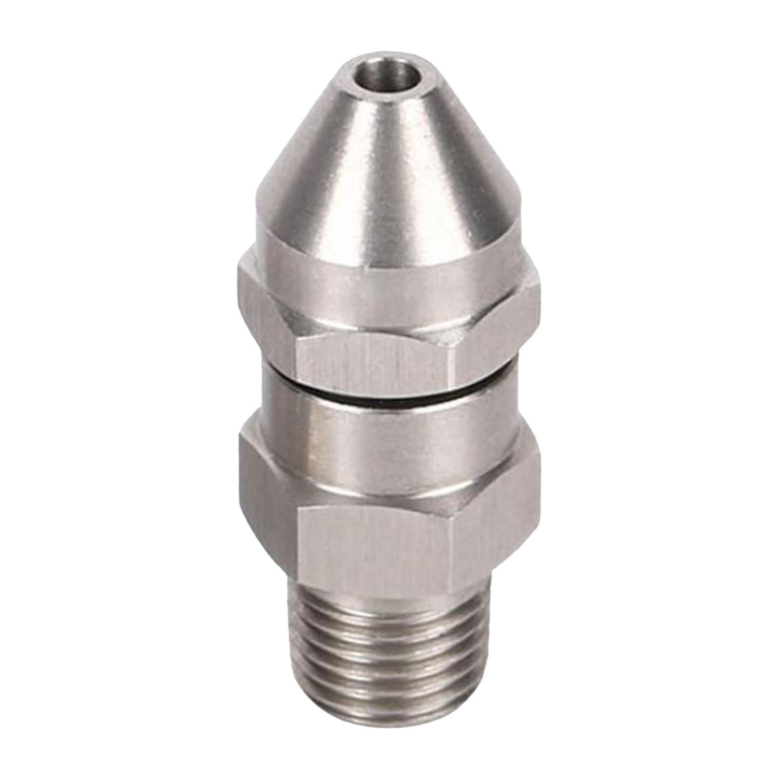 simhoa High Pressure Washer Sewer Flushing Nozzle, Drain Nozzle, Hose ...