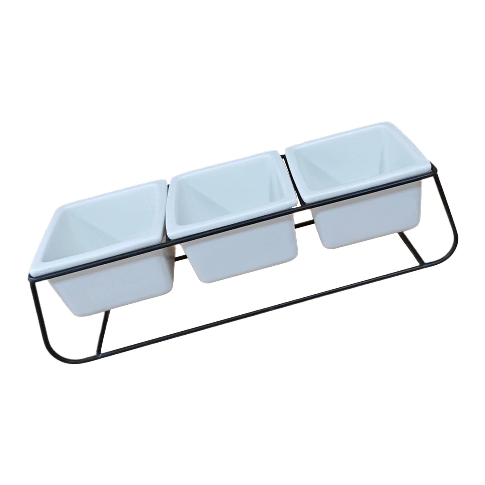 simhoa Indoor Plant Pot Ceramic Planters,Nordic Style Gifts Metal Frame ...