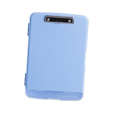 Officemate Slim Clipboard Storage Box, Translucent Purple (83305 ...