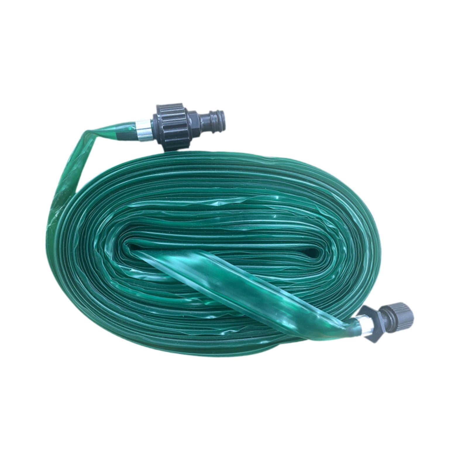 simhoa PVC Flat Sprinkler Hose Soaker Hose Versatile Easy to Install ...