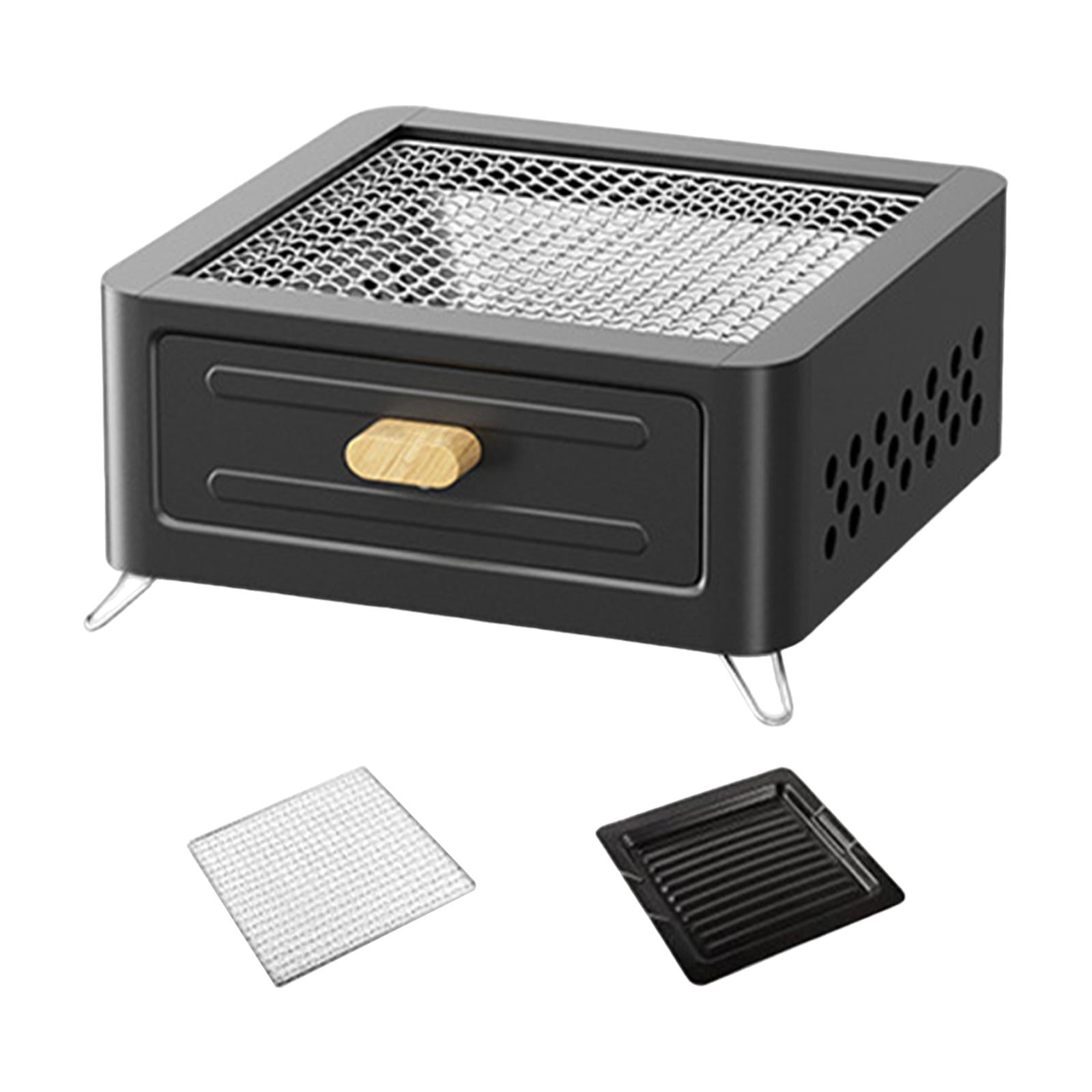 simhoa Portable BBQ Grill Barbecue Grill Stoves Fire Pits Heating Fire ...