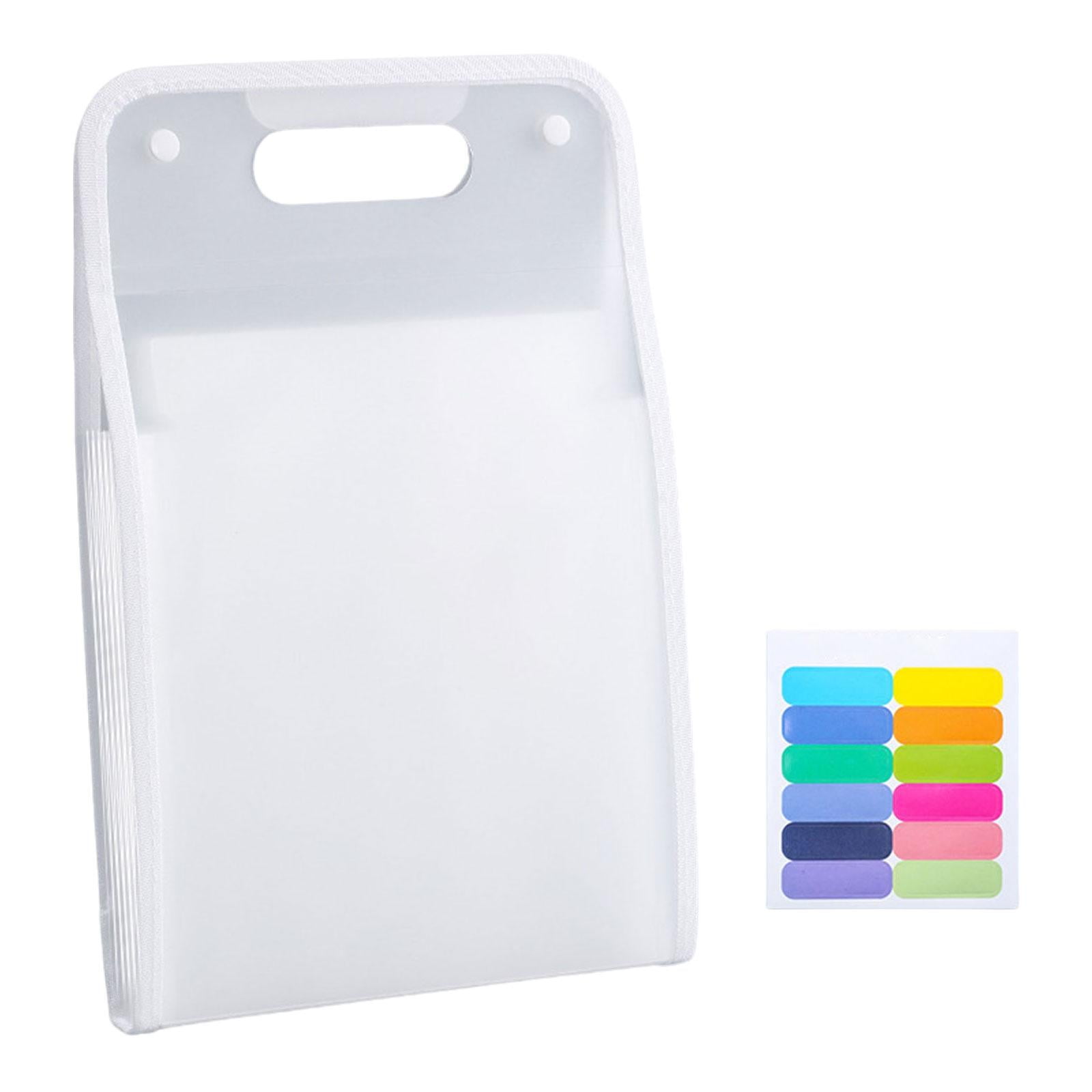 simhoa Portable Expanding File Folder Paper Organizer Versatile 36x24cm ...