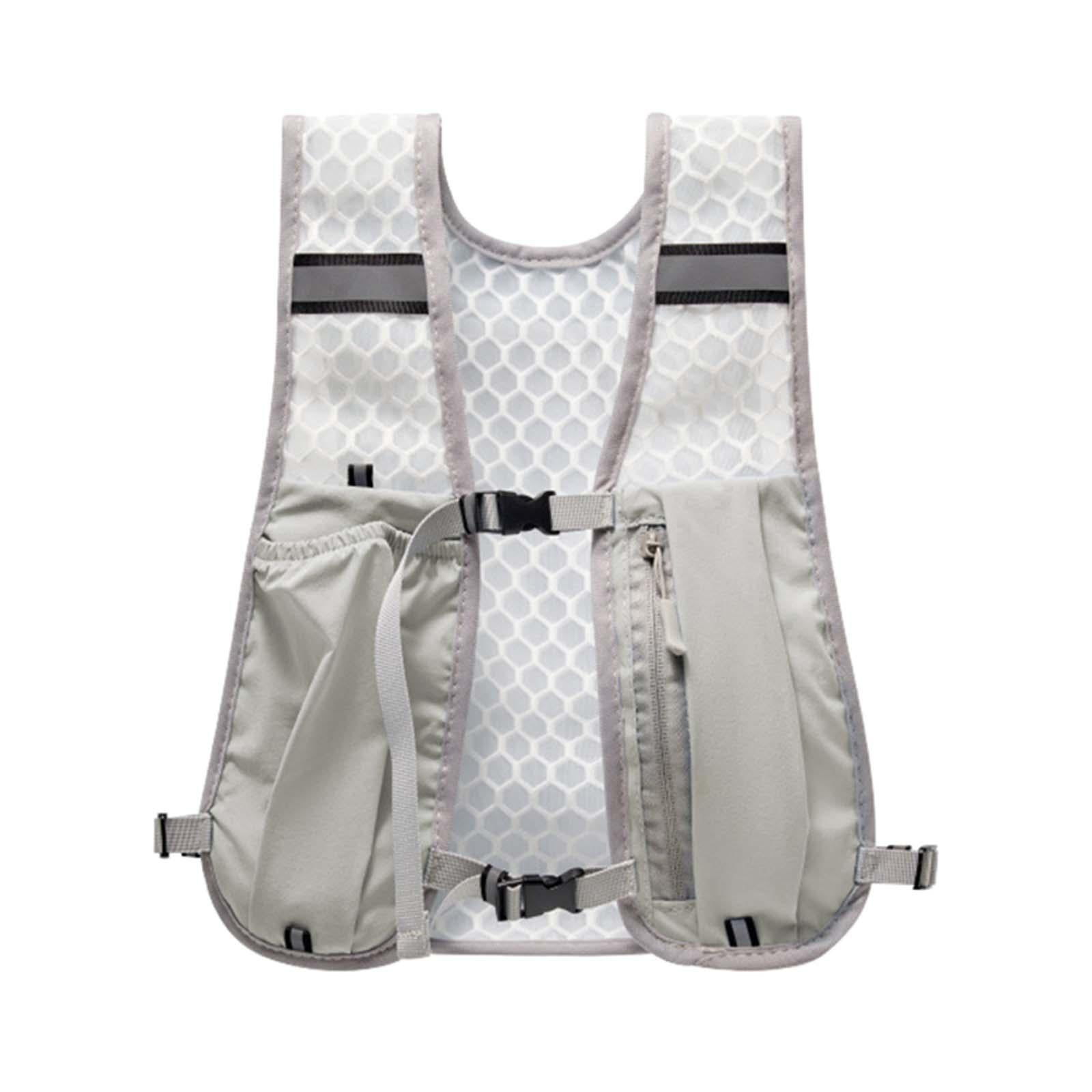 simhoa Vest Water Pack Rucksack Backpack Reflective Running Backpack ...