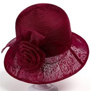 Lroveb Fascinators Hats for Women Hat Bridal Wedding Church Tea Party ...