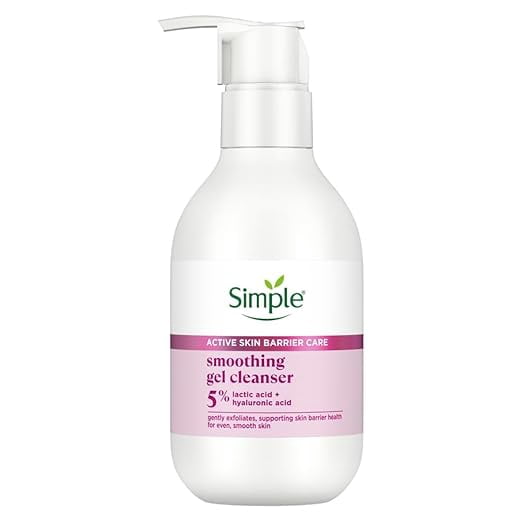 simple Active Skin Barrier Care Smoothing Gel Face Cleanser 150Ml With ...