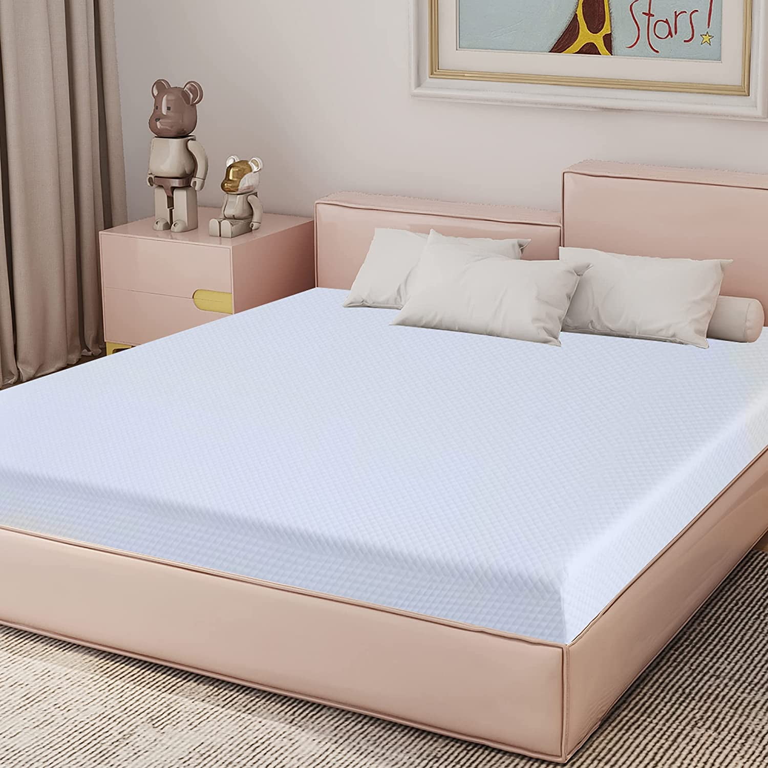 simple Mattress 8 Inch Memory Foam Mattress Bed in a Box Medium Firm ...