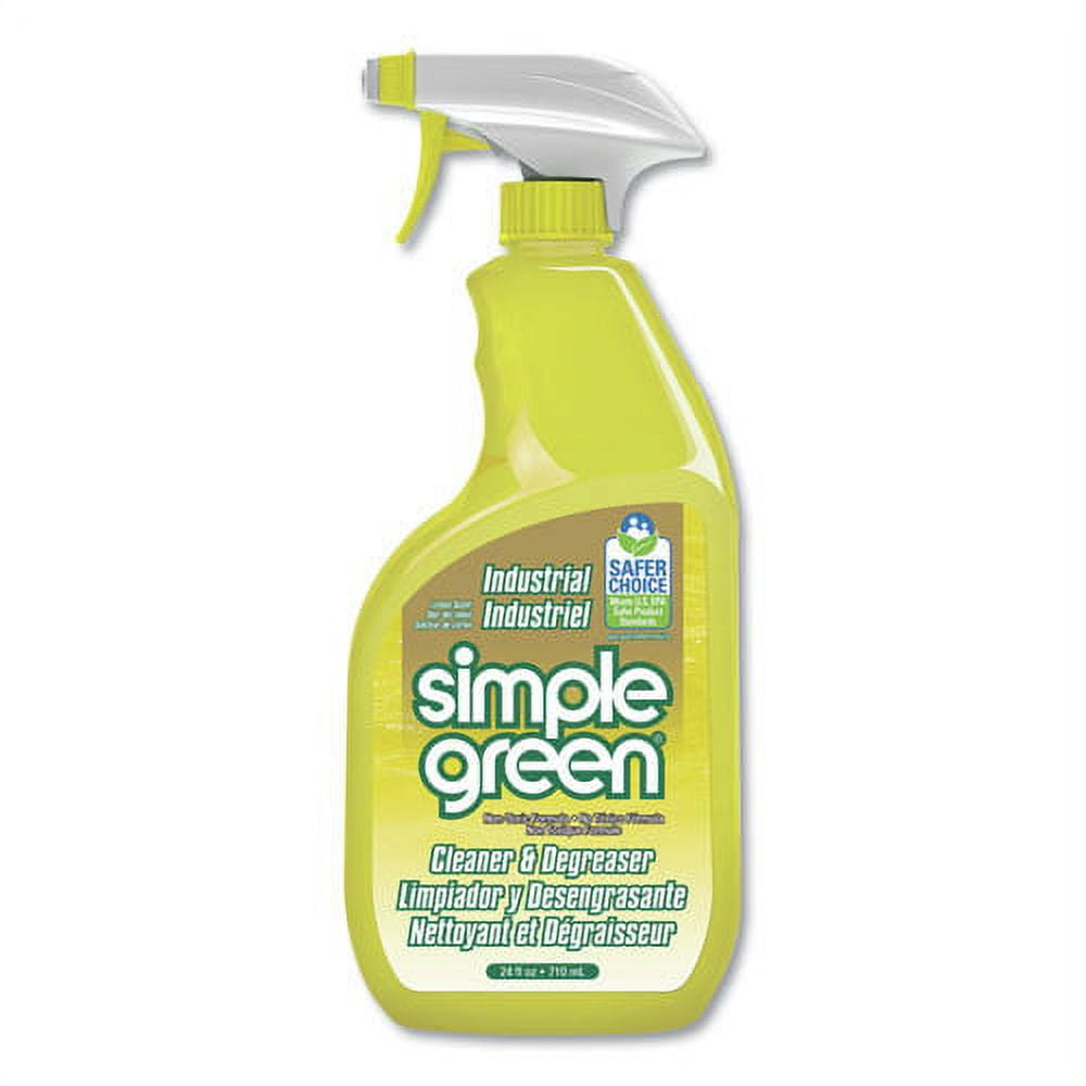 simple green Industrial Cleaner and Degreaser, Concentrated, Lemon, 24 ...