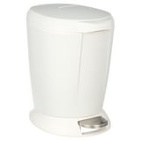 simplehuman Compact Round Bathroom Step Trash Can, 6 Liter / 1.6 gal ...