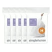 simplehuman Code J Custom Fit Drawstring Trash Bags in Dispenser Packs ...