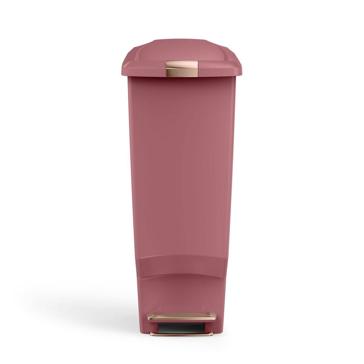 simplehuman Kitchen Trash Can, 10.6 Gallon Plastic Step Garbage Bin ...