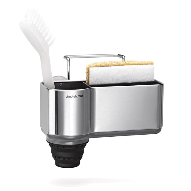 simplehuman Sink Caddy Sponge Holder, Kitchen Silicone Organizer ...