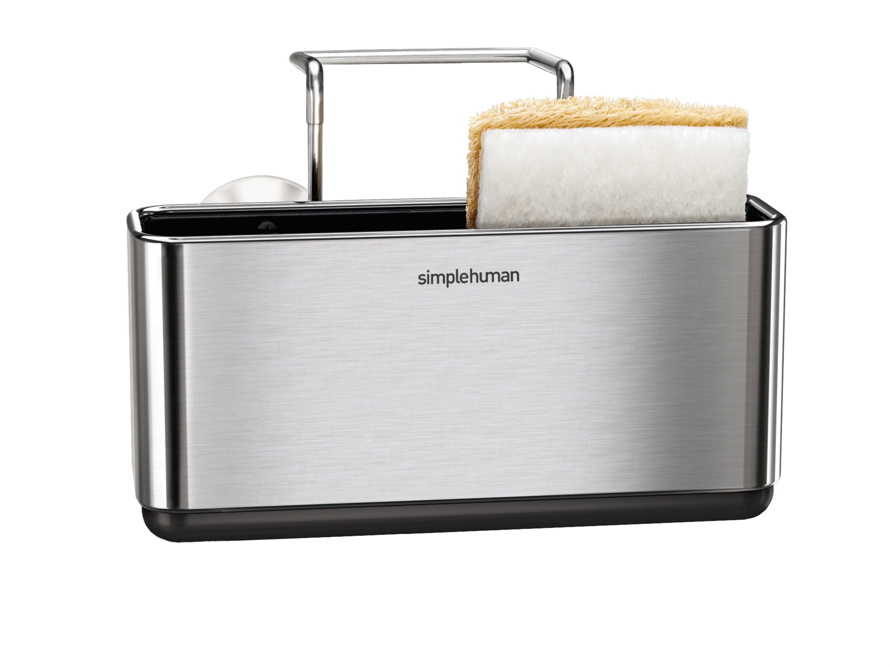 simplehuman Slim Sink Caddy Sponge Holder Organizer with Utility ...