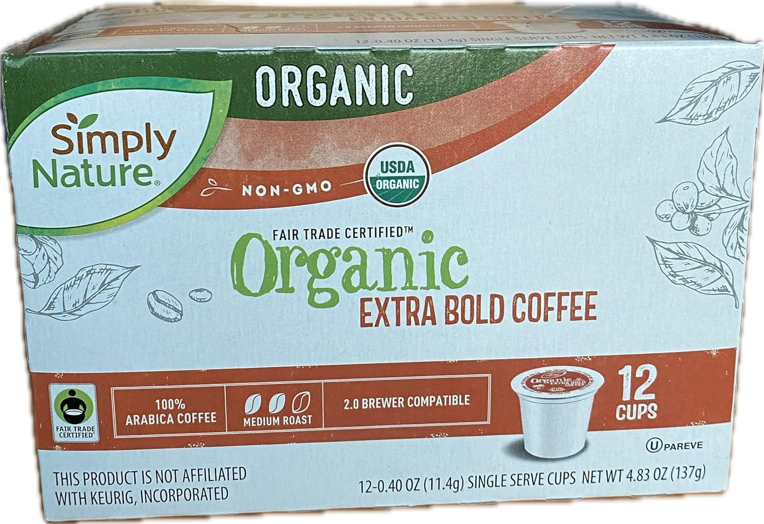 simply nature organic extra bold coffee - Walmart.com