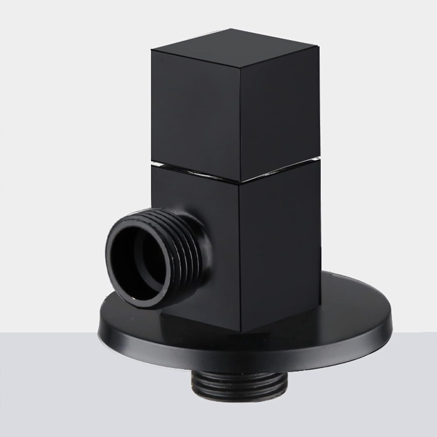 sink shut off valve 1/2 valve black sink brass wall-mounted square ...