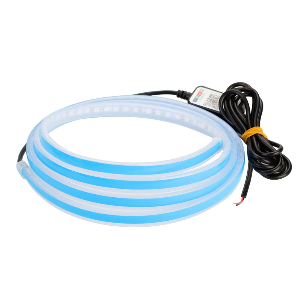 siubich Car Headlight LED Strips, 70.8 Inch Exterior Car LED Strip ...