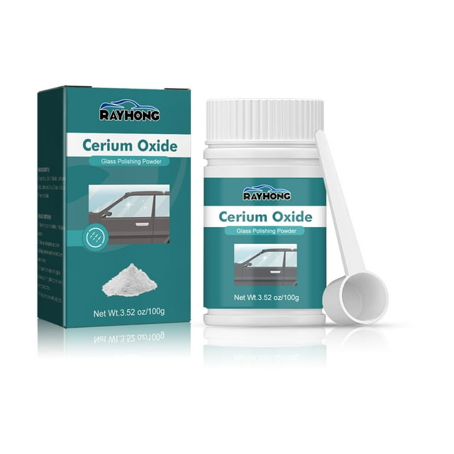 Siubich Cerium Oxide Glass Scratch Remover Professional Glass Polishing Compound 352 Oz
