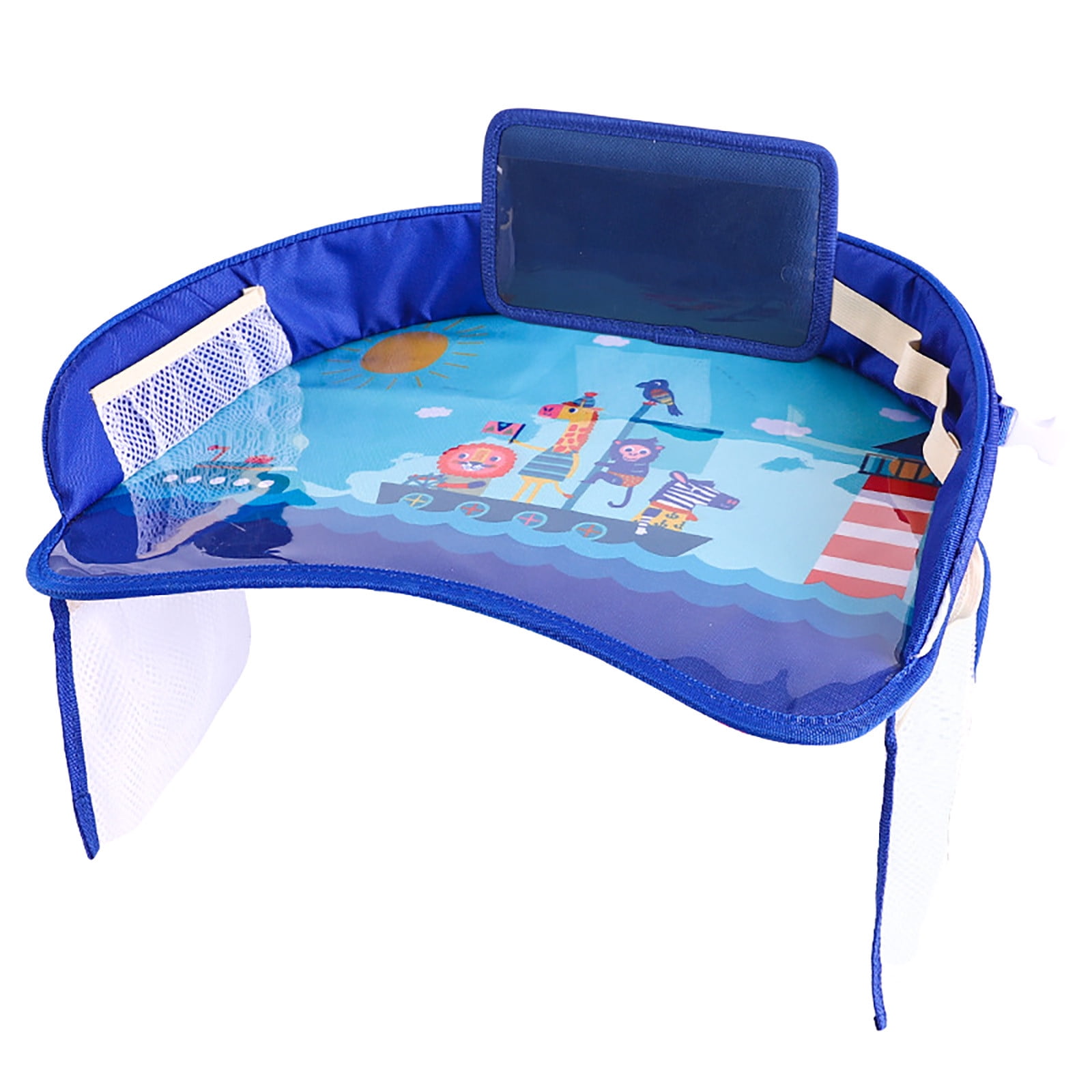 siubich Kids Travel Tray, Car Seat Lap for Food & Play Activity ...