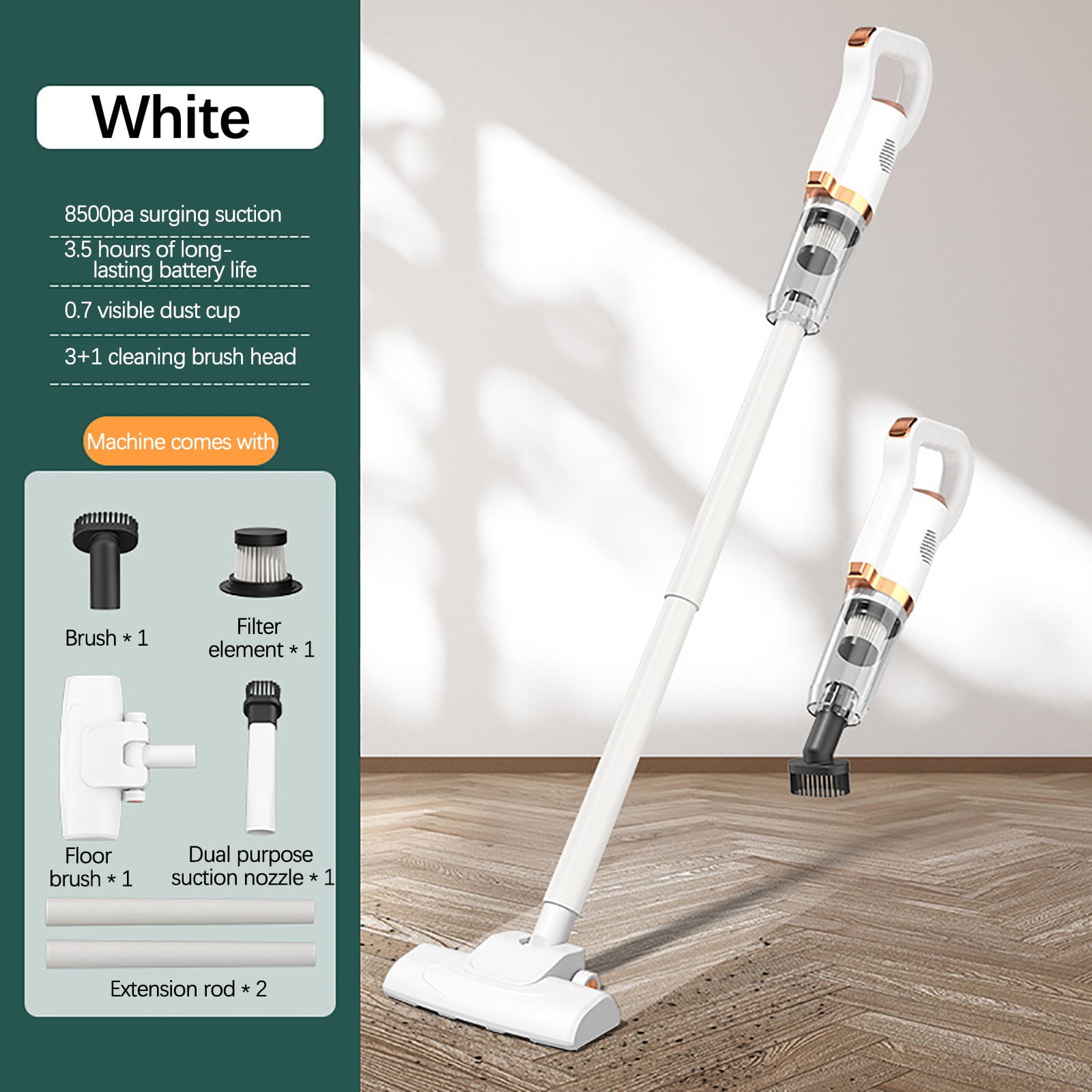 siubich Stick Vacuums & Electric Brooms ! Cordless Stick Vacuum Cleaner ...