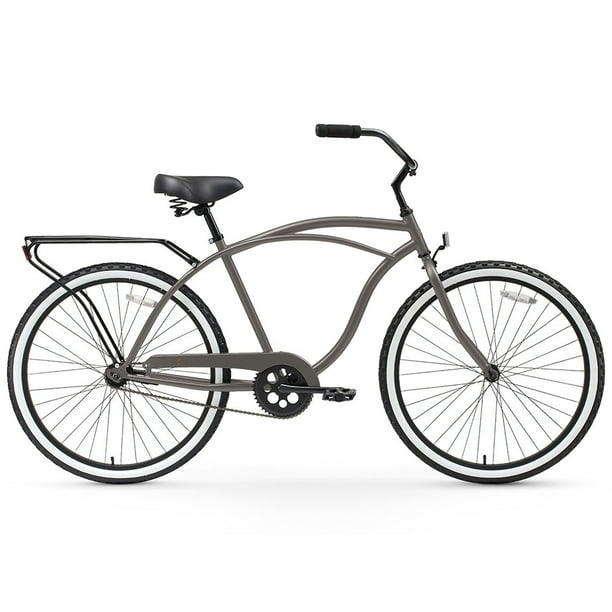 sixthreezero Around the Block Men's 26" Single Speed Beach Cruiser ...