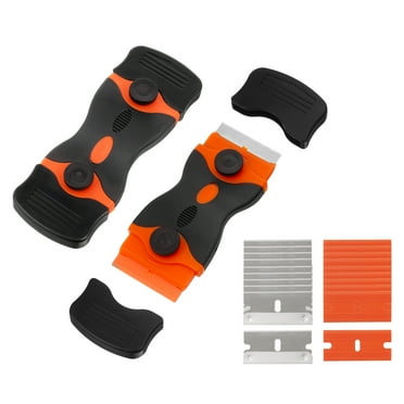 Skrapr Multi-Use Safe Cleaning Tools Set of Small and Large Black ...